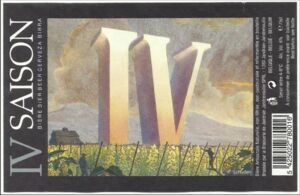 Drink Label: IV Saison (Brasserie Jandrain, BelgiumCol:BE-BEER-026314