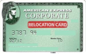 Bank Card: American Express Corporate US-378794 (American Express ...