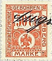 Stamp: Aarberg (Switzerland: Revenue Stamps(Revenue - Aarberg) Col:CH ...