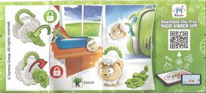 Meal Toy: Sheep (Kinder Surprise, Europe(Kinder - Easter) Col:EN546