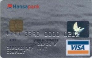 Bank Card: Waves-5 (Hansapank, EstoniaCol:EE-VI-0030.01