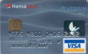 Bank Card: Waves-7 (Hansapank, EstoniaCol:EE-VI-0031