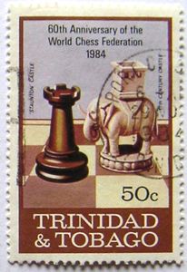 Stamp: Rooks in Staunton and 17th-century Styles (Trinidad and Tobago ...