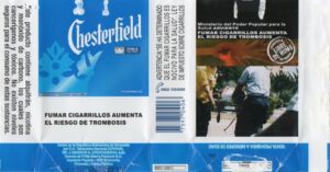 Cigarette Pack: Chesterfield Double Filtro (Venezuela(Chesterfield ...