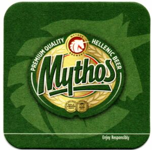 Beer Coaster: Mythos (Mythos, GreeceCol:GR-000062