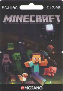 Gift Card: Minecraft (Computer Games (Various), United Kingdom of Great ...
