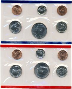 コイン: Various Dollars (Mint set 1985) (アメリカ合衆国(1947~Today - Mint sets ...