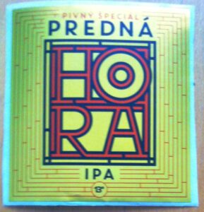 Drink Label: Predná Hora IPA 13 (Minipivovar Predná Hora, SlovakiaCol ...