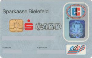 Bank Card: Sparkasse Bielefeld S Card ec 99 (Sparkasse Bielefeld ...