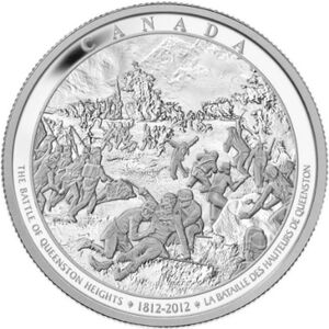 Coin: 250 Dollars (War of 1812, Battle of Queenston Heights) (Canada ...