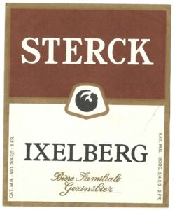 Drink Label: Sterck (Brouwerij Ixelberg, BelgiumCol:BE-BEER-026511