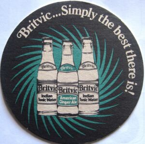 Beer Coaster: Britvic (Britvic, United Kingdom of Great Britain ...