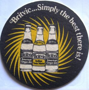 Beer Coaster: Britvic (Britvic, United Kingdom of Great Britain ...