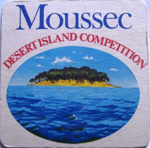 Beer Coaster: Moussec (Moussec Champagne and Wine Co., United Kingdom ...