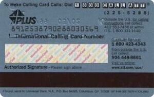 Bank Card: Citibank AT&T Universal (Citibank, United States of ...