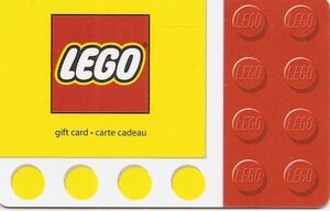 Gift Card: Legos (Lego Store, United States of America) (Lego Store ...