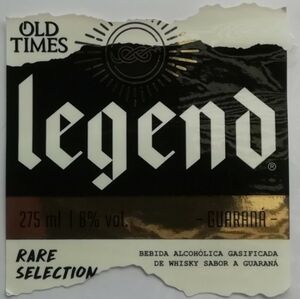 Drink Label: Legend Guarana (Cartavio Rum Company S.A.C., PeruCol:PE ...