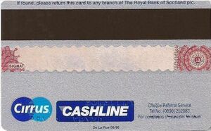 Bank Card: The Royal Bank of Scotland Highline (Royal Bank of Scotland ...