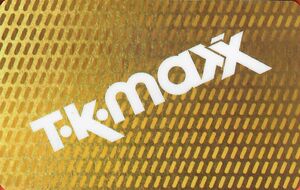 Gift Card: Golden slashes and great logo (T.K. Maxx, Germany, Federal ...