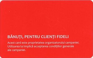 Functional Card: Bănuţi, Pentru Clienţi Fideli (Shops - Supermarkets ...