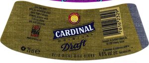 Drink Label: Cardinal Draft (Brasserie Cardinal Fribourg ...