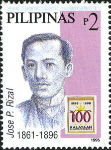 Stamp: Jose Rizal (Philippines(Philippine Independence Revolutionaries ...