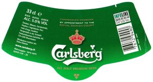 Drink Label: Carlsberg Beer (Feldschlösschen Getränke AG ...