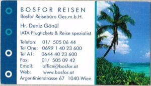 Calendario de Bolsillo: Bosfor Reisen (Austria(Tourism) Col:AT-2007 ...