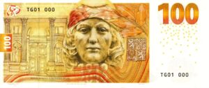 Banknote: 100 Korun (Czech Republic(2022 Commemorative Issue "100 years ...