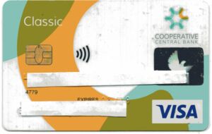 Bank Card: Coop Visa Classic (Coop Central Bank, CyprusCol:CY-VI-0018