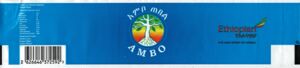 Drink Label: Ambo Naturally Sparkling Mineral Water (SAB Miller PLC ...