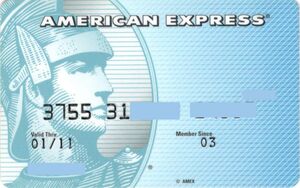 Bank Card: American Express blue ID 375531-05-08 (Bank Danamon ...