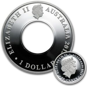 Moneda: 1 Dollar (200th Australian Holey Dollar & Dump) (Australia(1970 ...