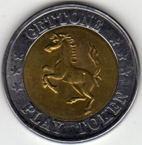 Token: Gettone - Play token (Italy(Machine Tokens) Col:IT-000433