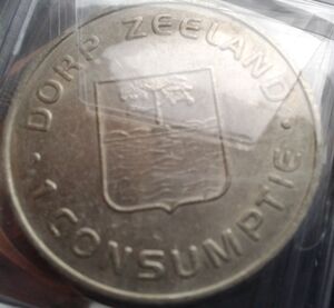 Token: Dorp Zeeland 1 Consumptie (Netherlands(Advertising Tokens) Col ...