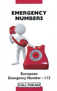 Functional Card: Minicards Greece - Emergency Numbers (Advertising and ...
