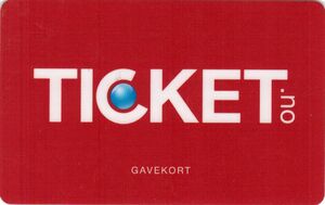 Gift Card: Ticket (Ticket, Norway(Ticket) Col:No-Tic-001a