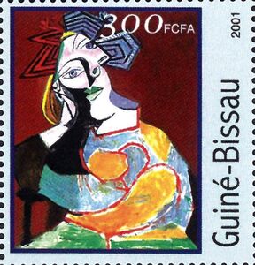 Stamp: Pablo Picasso (Guinea-Bissau(Pablo Picasso (2001)) Mi:GW 1623