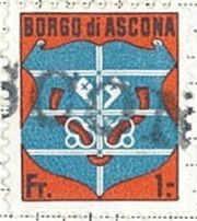 Stamp: Ascona (Switzerland: Revenue Stamps(Revenue - Ascona) Col:CH-GEB ...