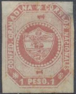 Stamp: Coat of Arms (Colombia) (Grenadine Confederation) Mi:CO 5,Sn:CO ...