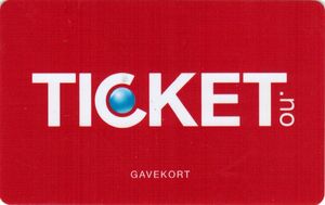Gift Card: Ticket (Ticket, Norway(Ticket) Col:No-Tic-001c