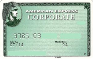 Bank Card: American Express CORPORATE US 378503-03-10 (American Express ...