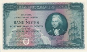 Banknote: No Face Value (Fantasy Issues(Test Banknotes) Col:BW-1960-0