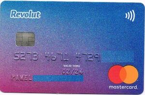 Bank Card: Revolut Mastercard (Revolut, United Kingdom of Great Britain ...