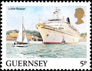 Stamp: Little Russel (Guernsey(Definitive Series 1984-1991: Bailiwick ...