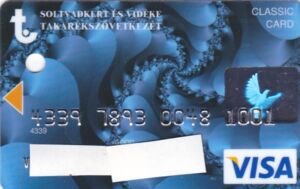 Bank Card: Classic Card (Volksbank Hungary, HungaryCol:HU-VI-0016