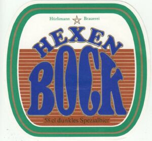 Drink Label: Hexen Bock (Brauerei A. Hürlimann Zürich, SwitzerlandCol ...