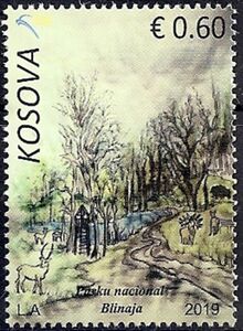 Stamp: Blinaja National Park (Kosovo) (Blinaja National Park) Mi:KO 455 ...