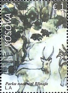 Stamp: Blinaja National Park (Kosovo(Blinaja National Park) Mi:KO 456 ...