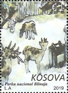Stamp: Blinaja National Park (Kosovo(Blinaja National Park) Mi:KO 457 ...